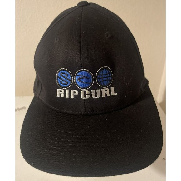 Rip Curl | Accessories | Rip Curl Hat Cap Black Surf Skater Yupoong Lxl ...